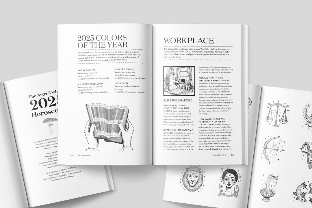 The AstroTwins - Interior Book Design - YLR Creative